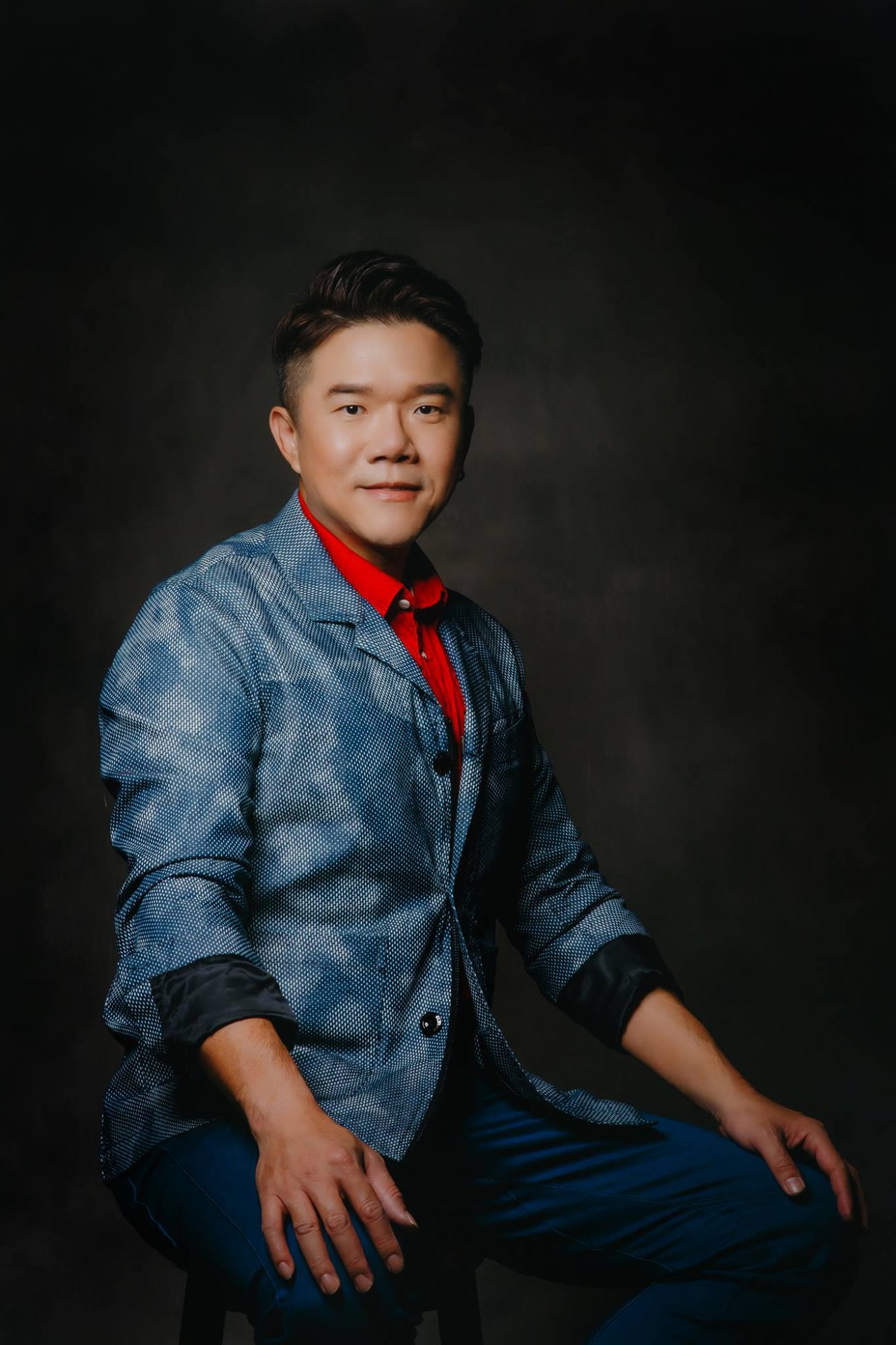 Calvin Soh Mediacorp Studio Portrait - Hong Ray Photography
